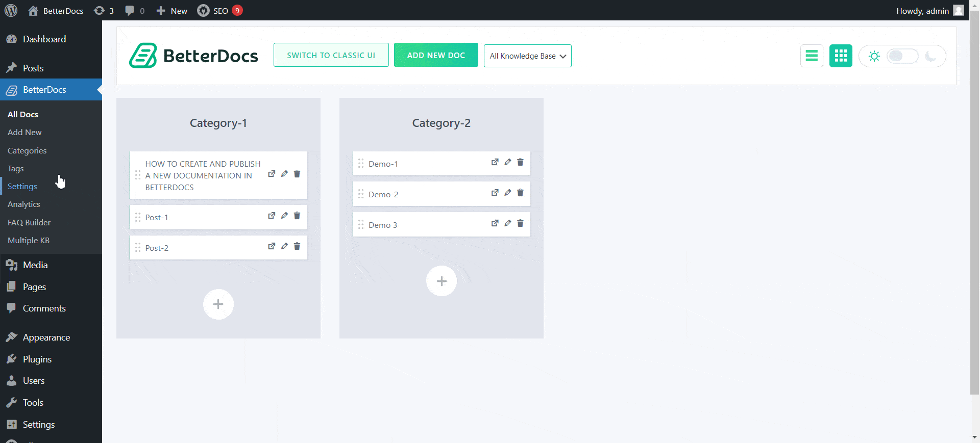 Why Isn t Table Of Content Working In BetterDocs BetterDocs