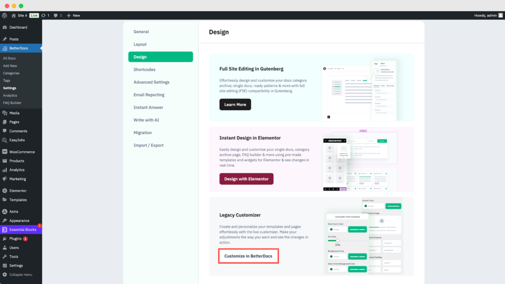 How To Configure Documentation Homepage And Single Page In Betterdocs Betterdocs