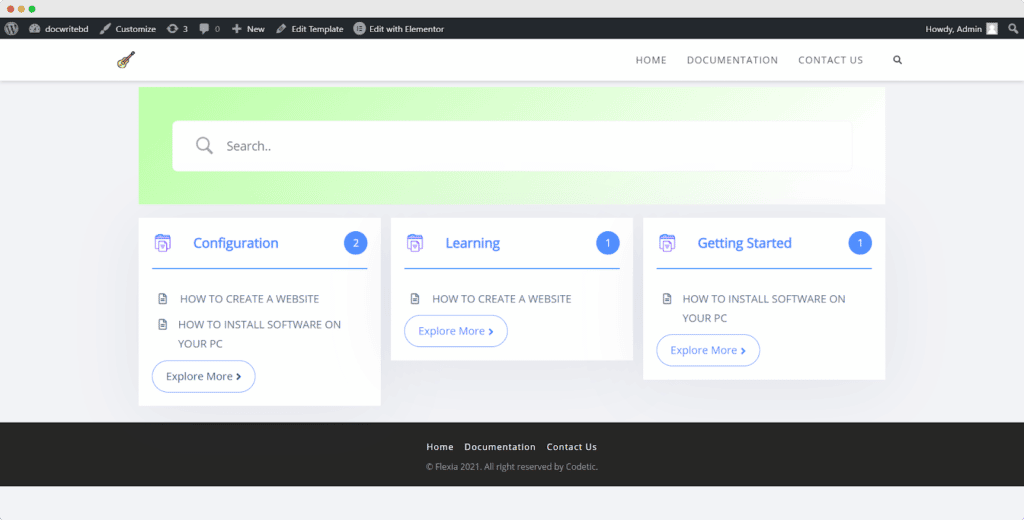 How To Configure Docs Page With Elementor? - BetterDocs