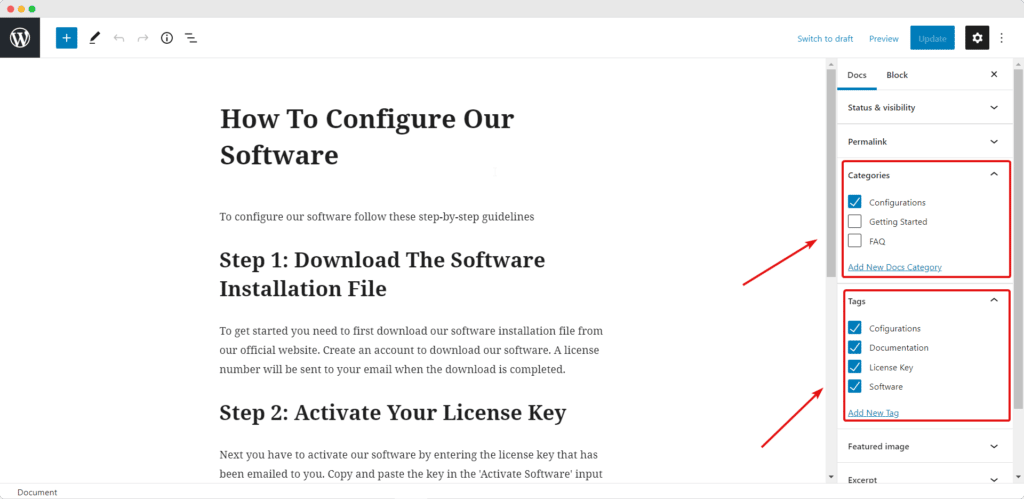 How To Create Documentation Pages Using Elementor
