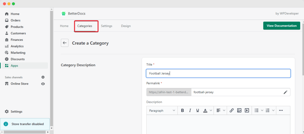 How To Easily Add New Documentation In Shopify With BetterDocs?