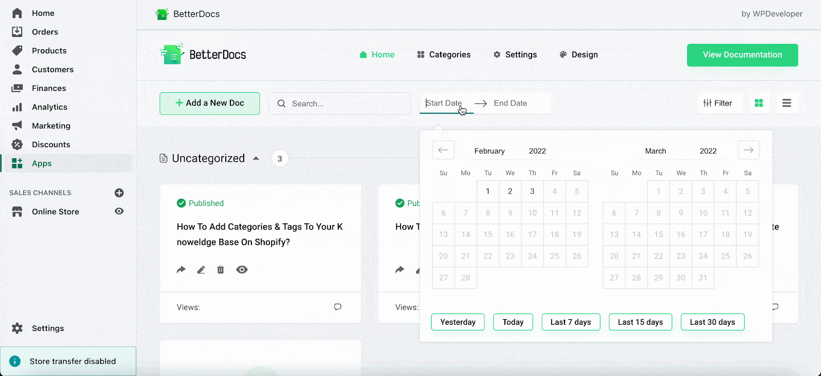 How To Sort Documentation Using BetterDocs BetterDocs