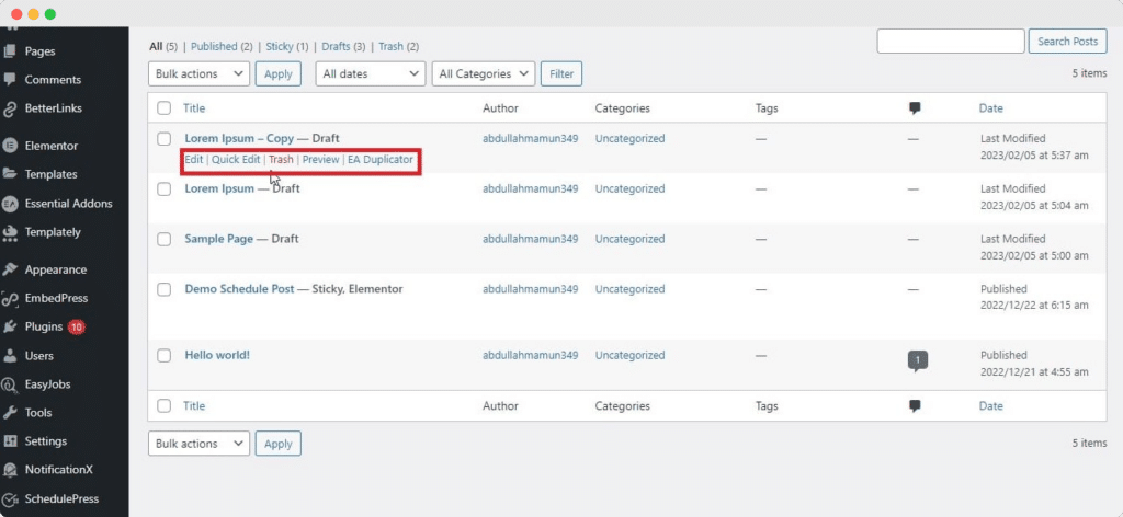 How To Copy A Page In WordPress [With & Without Plugin] - BetterDocs