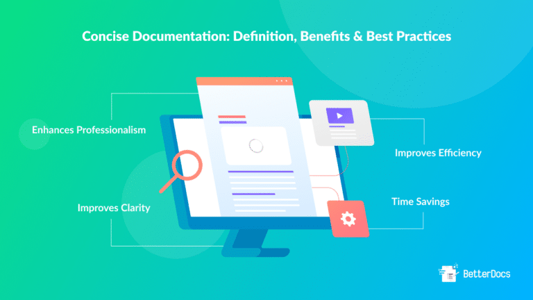 Concise Documentation: Definition, Benefits, And Best Practices - BetterDocs