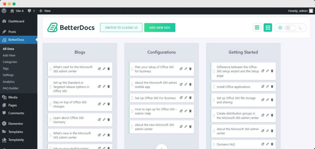 How To Migrate From Existing Documentation Plugins To BetterDocs? - BetterDocs