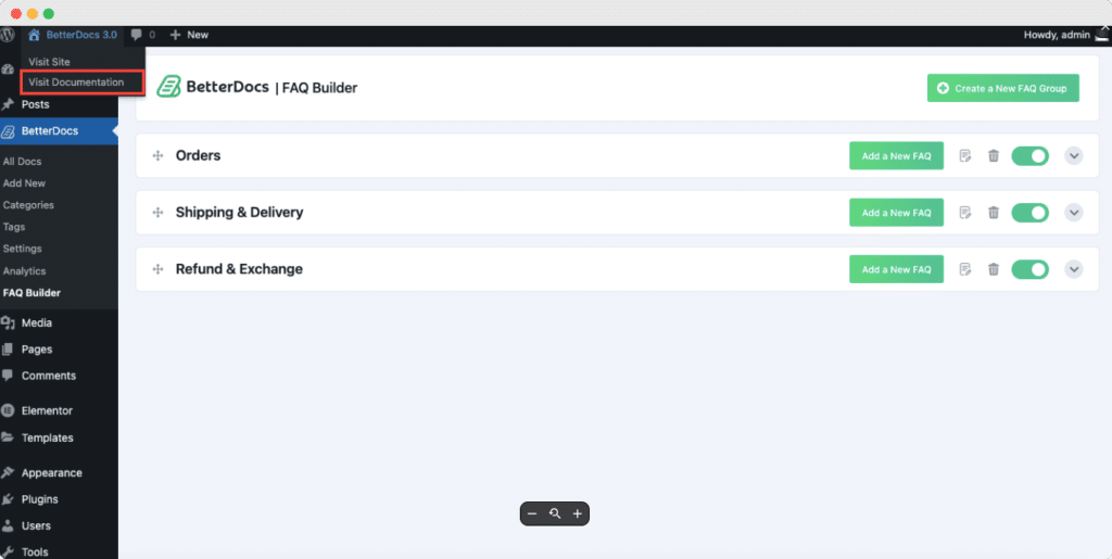How To Configure Betterdocs Faq Builder In Wordpress Betterdocs