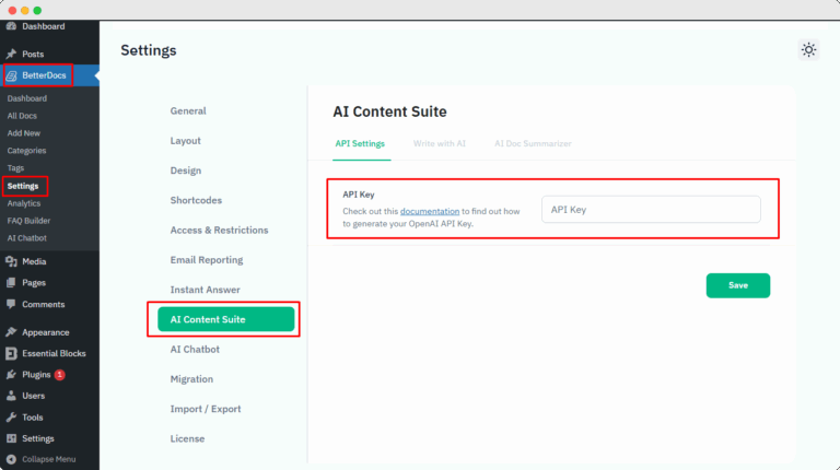 Generate FAQ with AI in BetterDocs: Build Powerful Knowledge Base in No Time - BetterDocs