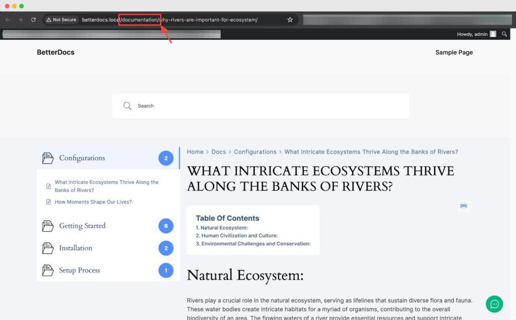 How to Customize the Single Doc Permalink? - BetterDocs